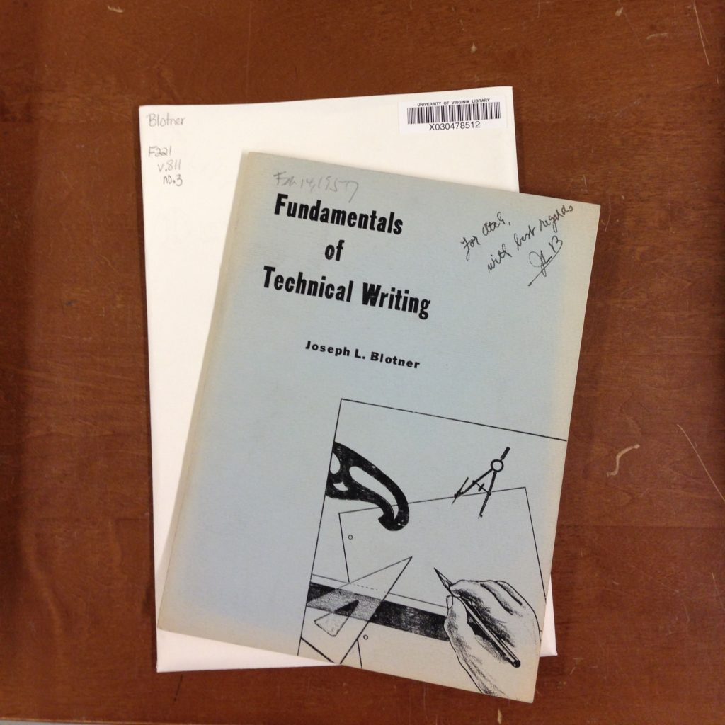 Joseph Blotner (1923-2012): A Photoessay in the Stacks | Notes from ...