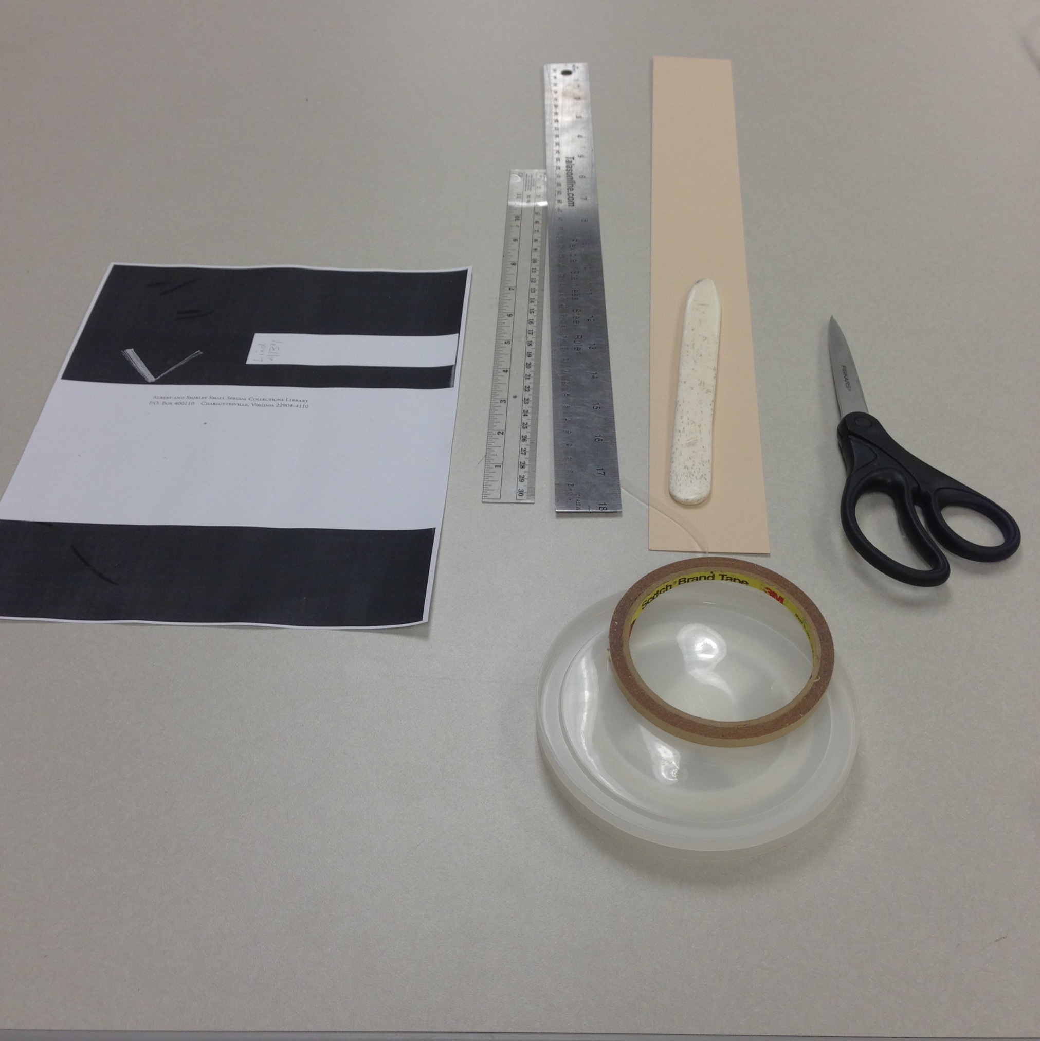 How to make miniature book mounts with everyday library supplies: An ...