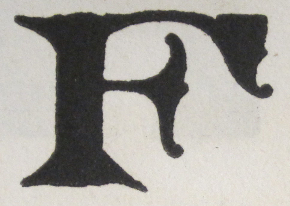 ABCs of Special Collections: F is for… | Notes from Under Grounds