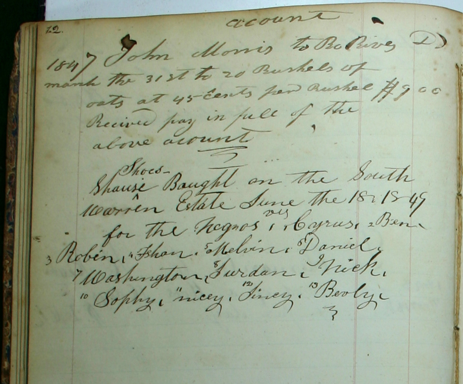 The Patriarch and Matriarch of the Albemarle County Rushes | Notes from ...