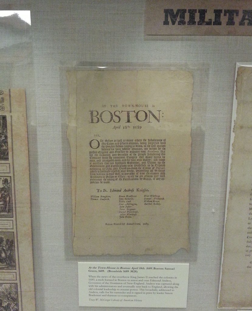 On View Now: American Broadsides to 1860 | Notes from Under Grounds